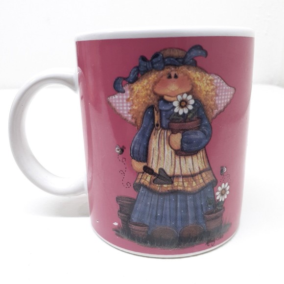 Designpac | Dining | Vintage Gardening Angel Coffee Mug Mindy Cain ...